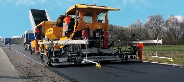 Система на асфальтоукладчики и дорожные фрезы MOBA-Matic Big-Sonic-Ski